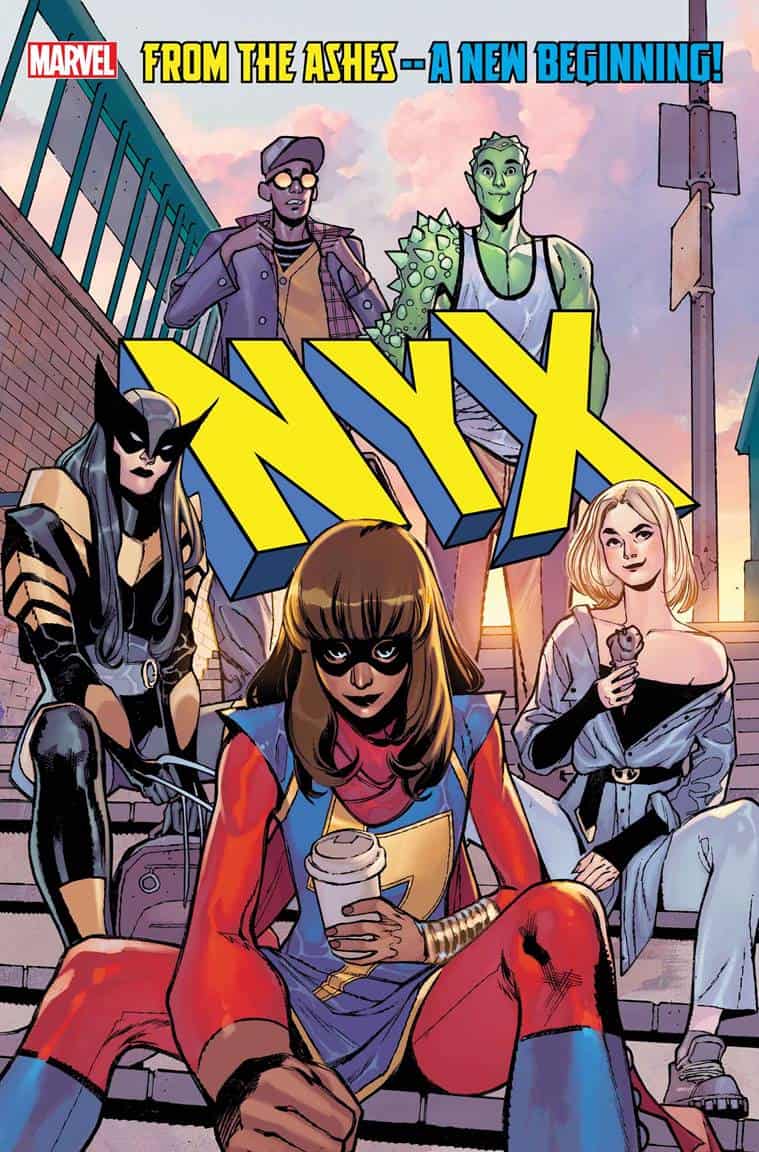 A DANGEROUS MUTANT SCENE EXPLODES ON THE MEAN STREETS OF NYX