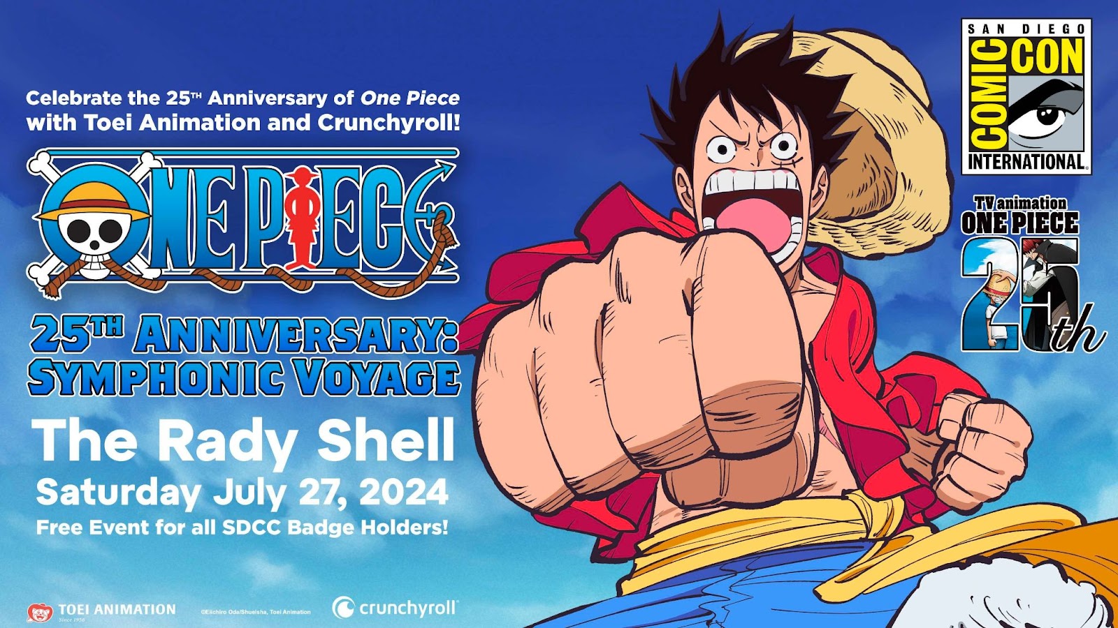 TOEI ANIMATION AND CRUNCHYROLL BRING SAN DIEGO COMIC-CON A ONCE-IN-A ...