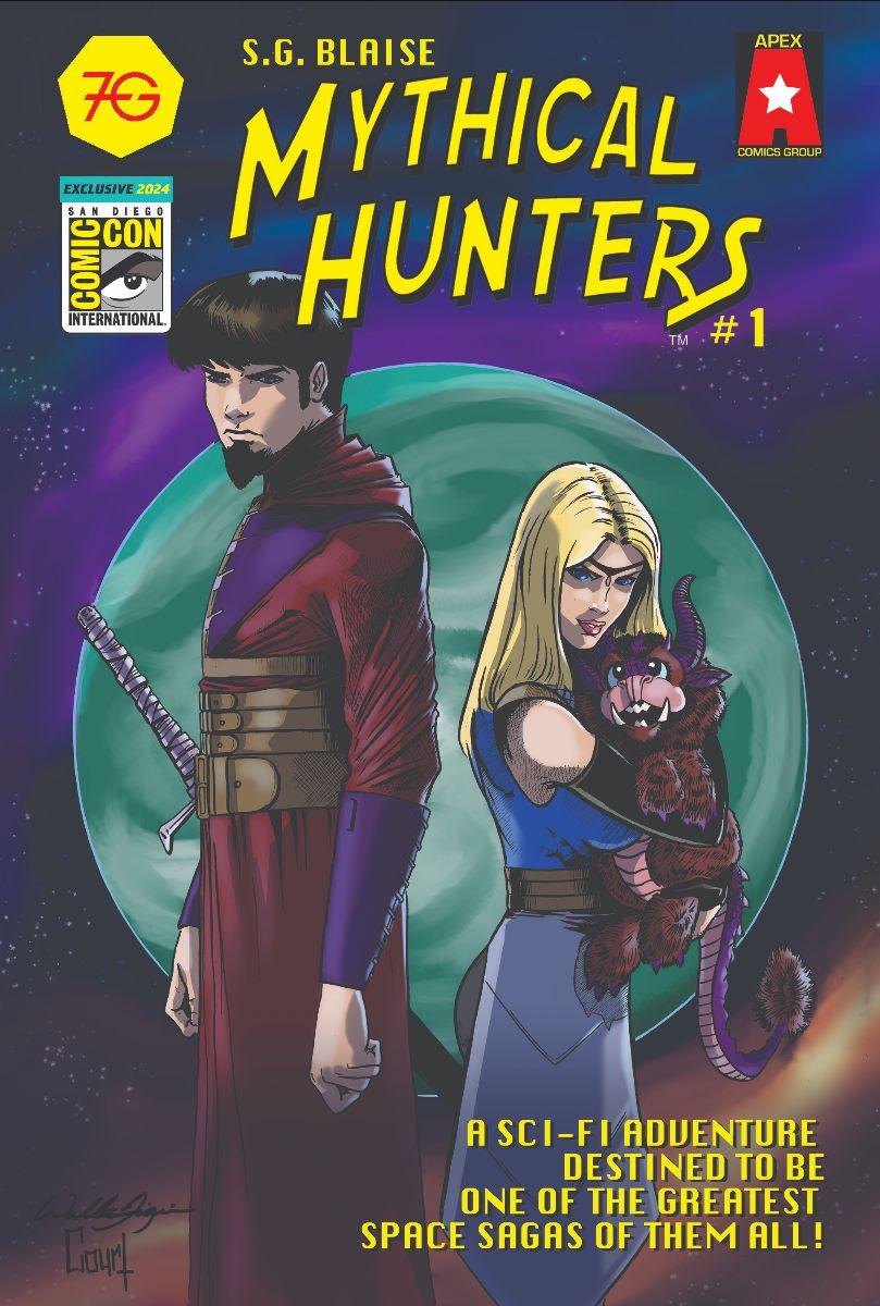 FANTASY / SCI-FI AUTHORS.G. BLAISE HAS DEBUTED NEW COMIC BOOK SERIES ...