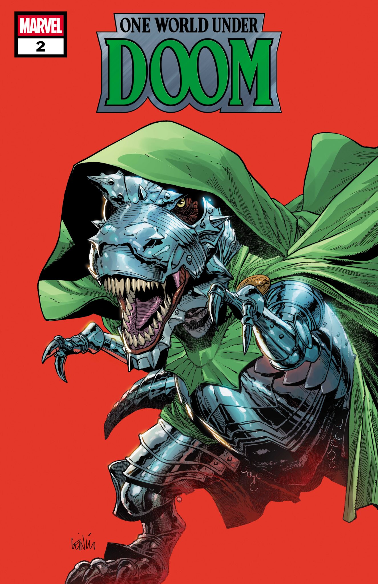 DOCTOR DOOM'S T-REX COUNTERPART MAKES A ROARING RETURN IN NEW ONE WORLD ...