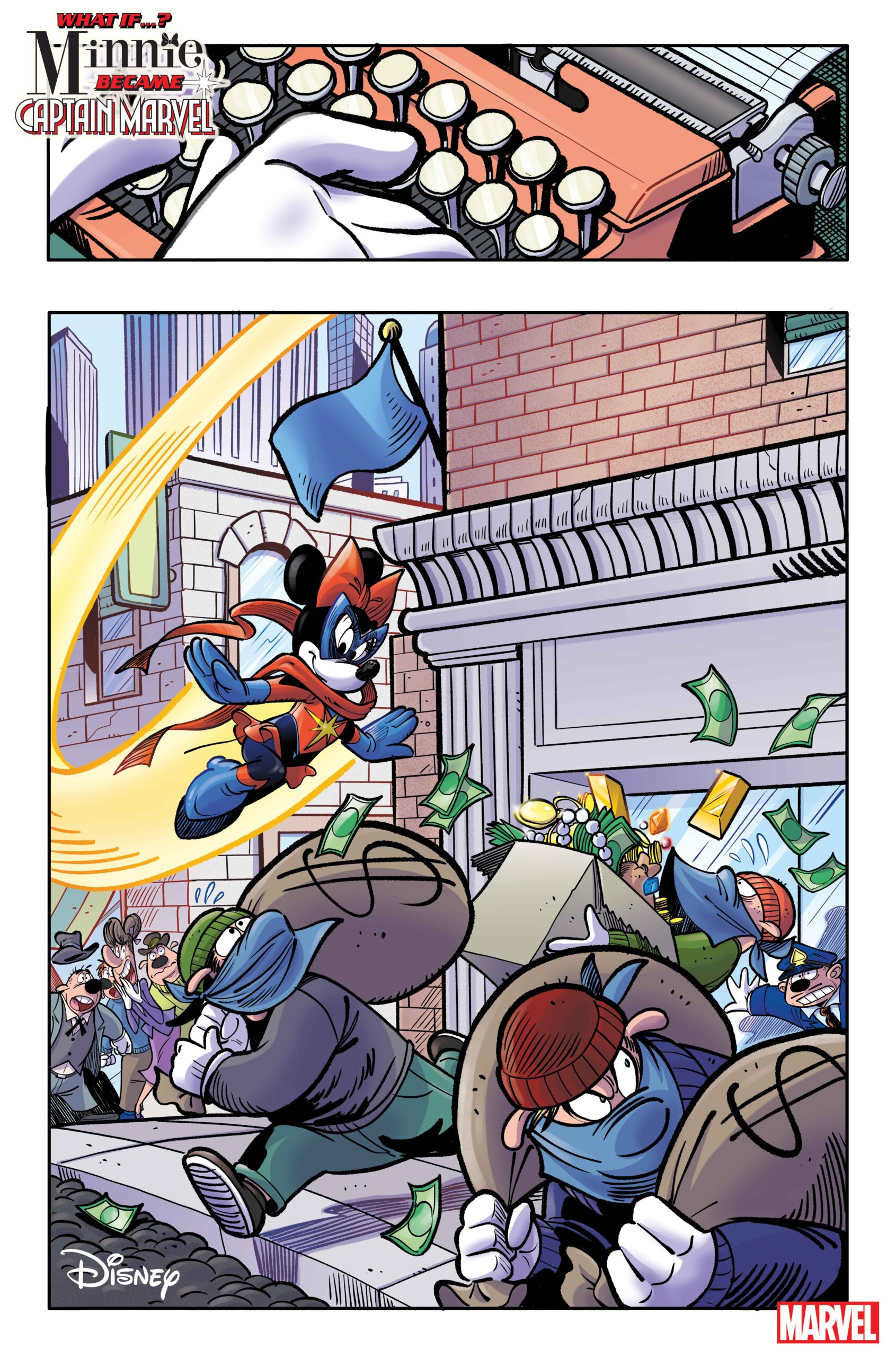 GET A SNEAK PEEK AT MARVEL & DISNEY: WHAT IF...? MINNIE BECAME CAPTAIN ...