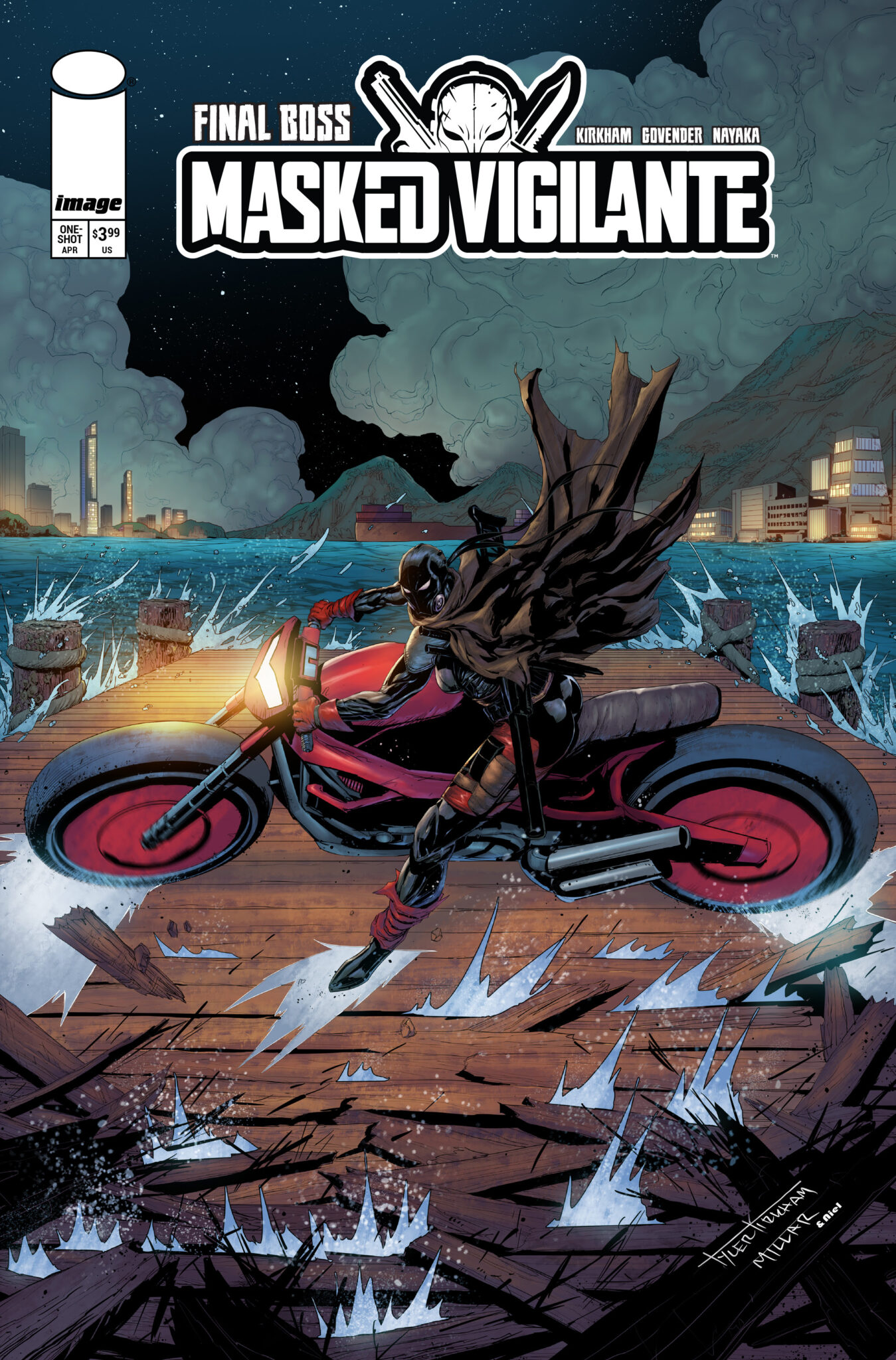 FINAL BOSS: MASKED VIGILANTE ONE-SHOT WILL RATCHET UP THE BODY COUNT ...